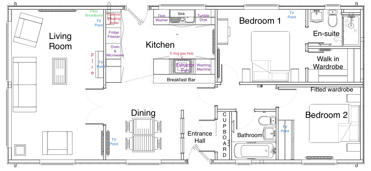 2 bedroom Prestige Sofia park home for sale at Gateforth Park in North ...